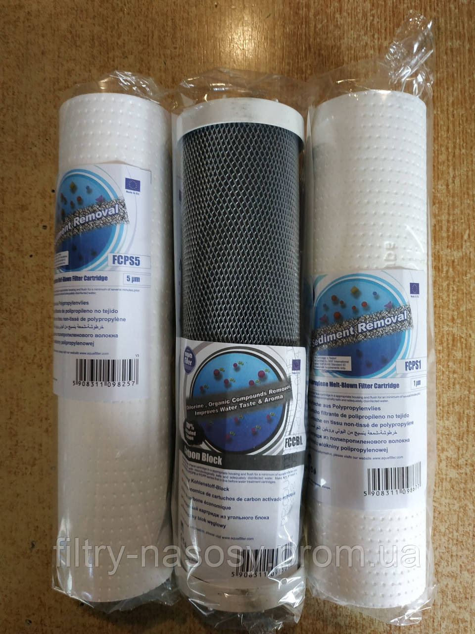 Комплект картриджей Aquafilter Стандарт (FCPS5/FCCBL/FCPS1) (ID ...