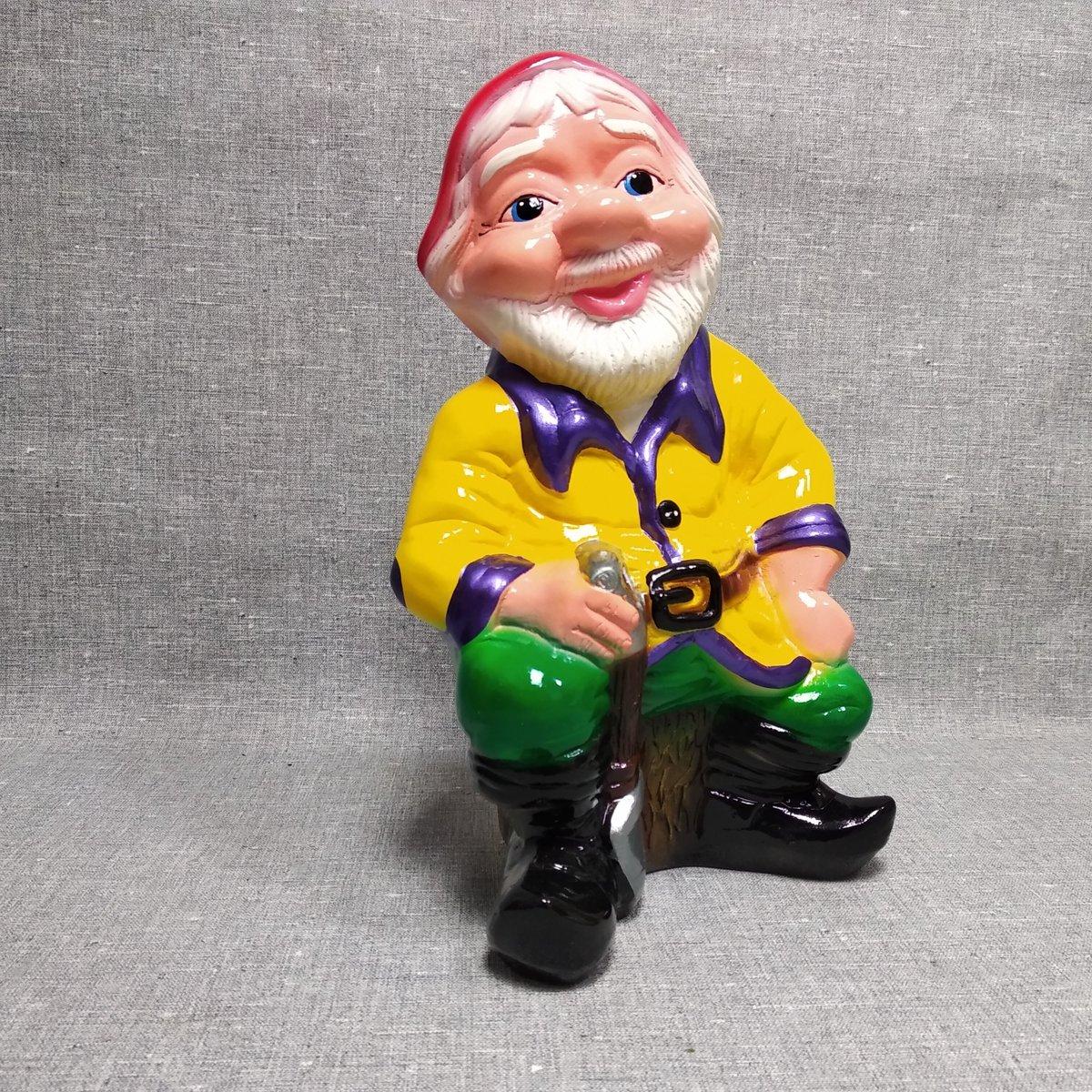 Садова фігурка Гном з лопатою від Світ стендів 1192176991