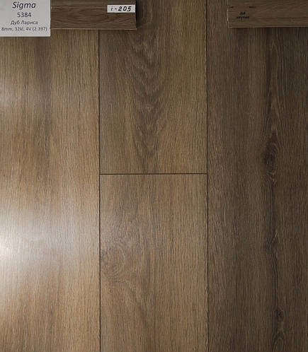 Ламинат Kronopol " SIGMA " 8 мм 32 класс 4V D-5384 WS Дуб Лариса, цена ...