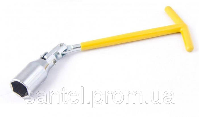 Ключ MASTER TOOL 73-0100 свечной Т-образный с шарниром 16 мм, цена: 135 ₴, купить на Prom.ua