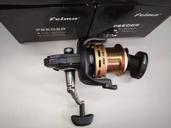Купить Катушка карповая быстрый фрикцион Feima Pro Feeder YI 6000, цена 750 грн — Prom.ua (ID ...