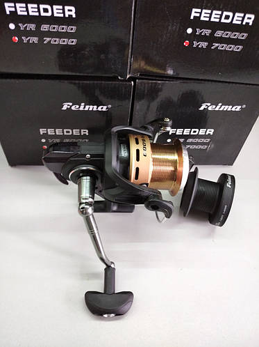 Купить Катушка карповая быстрый фрикцион Feima Pro Feeder YI 6000, цена 750 грн — Prom.ua (ID ...