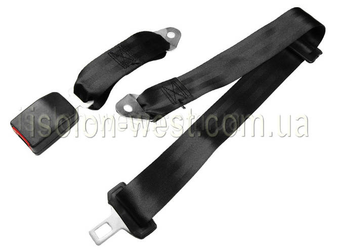 Ремень безопасности новый, двухточечный, неинерционный 130см х 5см (ID ...