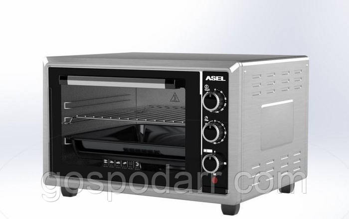 Электропечь Asel AF-40-23 Red 33 л красная (ID#512230088), цена: 2229 ₴, купить на Prom.ua