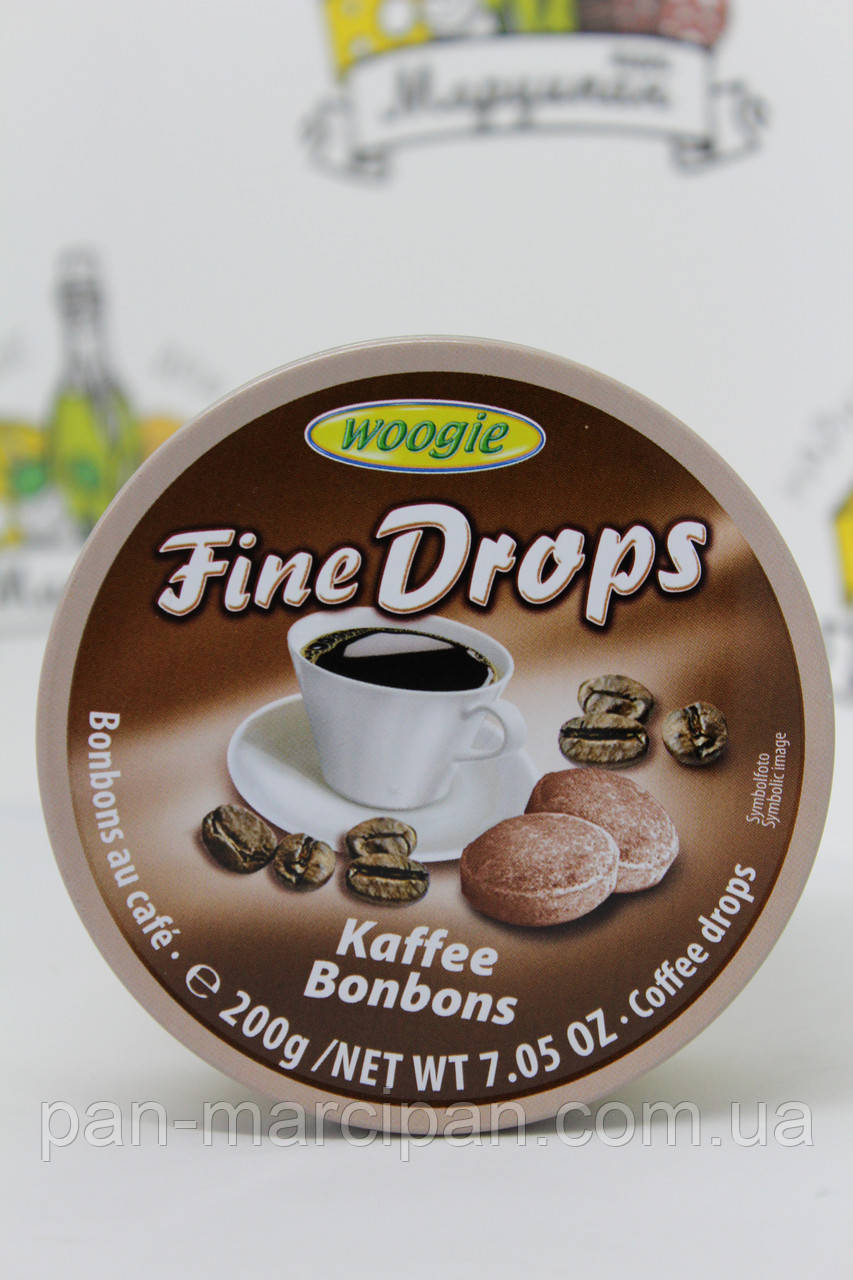 Драже Fine Drops кава 200гр ж/б: продажа, цена в Луцке. Конфеты от "Пан ...