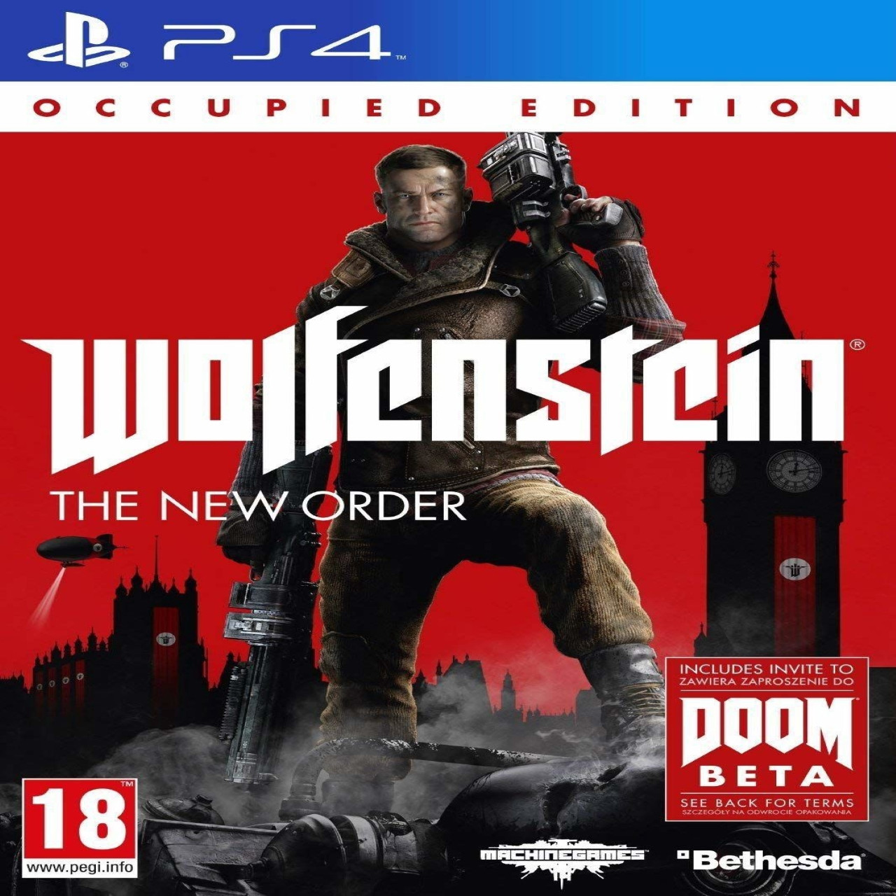 Купить Wolfenstein: The New Order. Occupied Edition (русские субтитры) PS4, цена 1181 ₴ — Prom ...