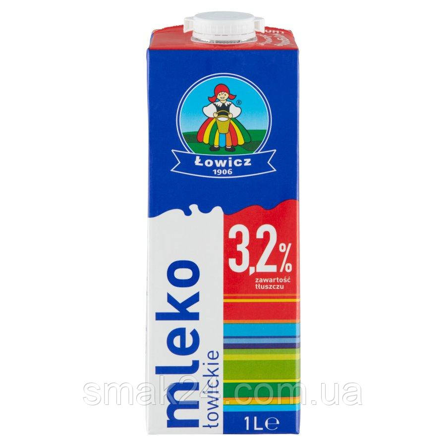 Молоко БЕЗ ЛАКТОЗЫ Lowicz Mleko Bez Laktozy жир.1,5% 1л Польша (ID ...