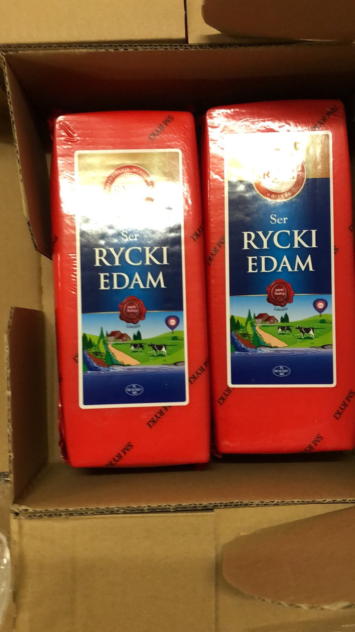Сир Рицький Едам Ryki Edam 2.5 kg (Польща) (ID#1195751887), цена: 290 ...