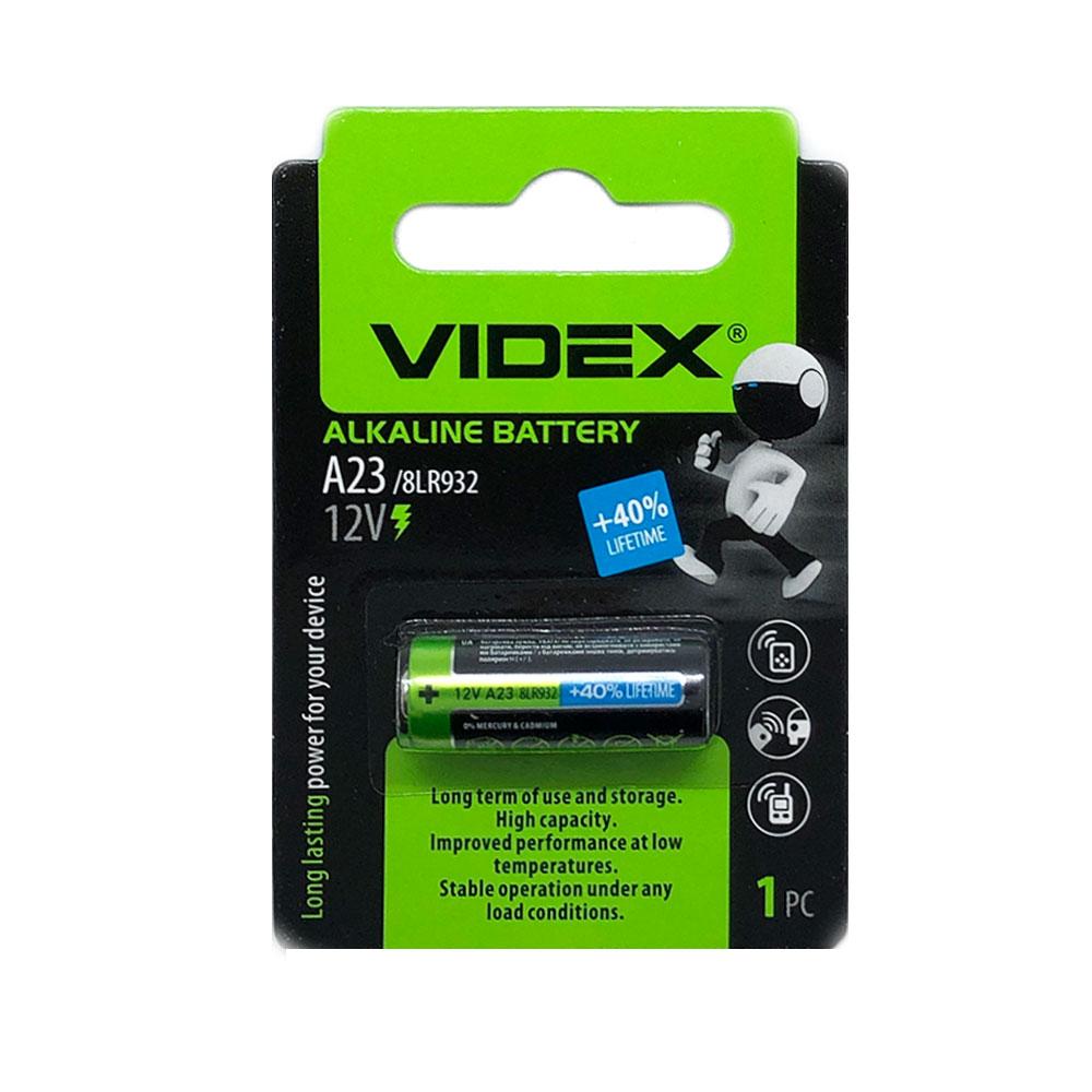 Батарейка A23 (MN21) Videx Alkaline (12v) 1шт.: продаж, ціна у Києві ...