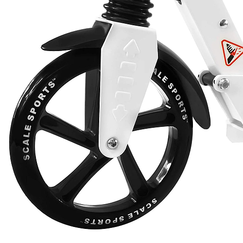 Самокат двухколесный Scale Sport GMC SS04 с дисковым тормозом (Белый ...