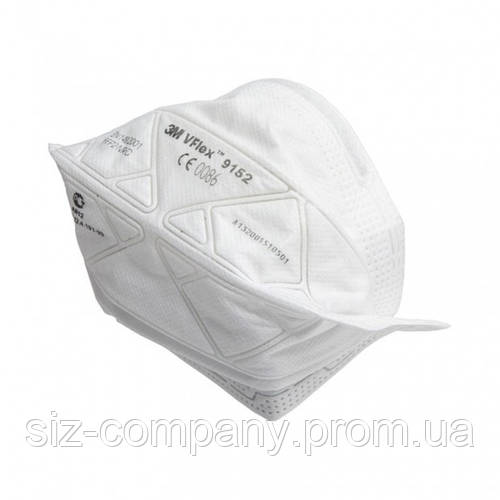 Респиратор 3M 9152 VFlex FFP2, цена 50 грн — Prom.ua (ID#1197663287)