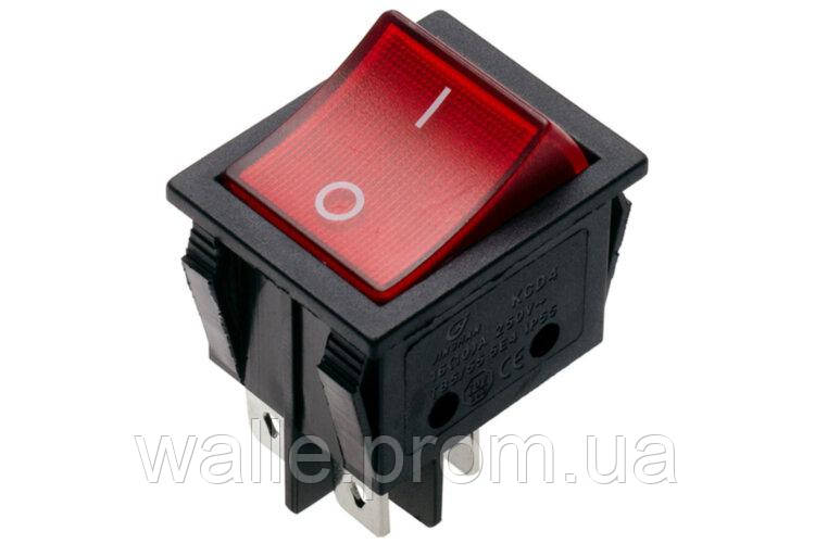 Переключатель KCD3 KCD4 KCD8 16А 250V T85 1 клавиша 4 контакта (ID ...