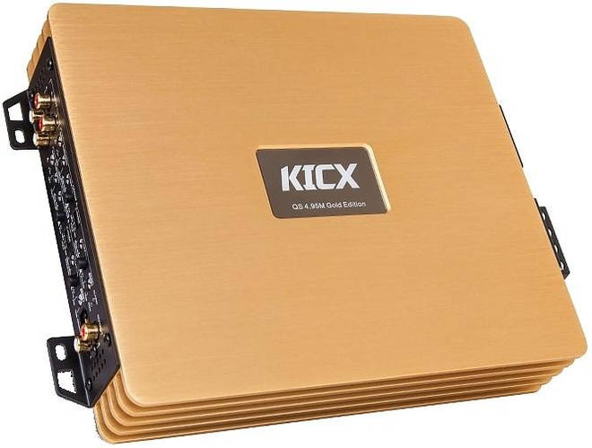 Усилитель Kicx QS 4.95M Gold Edition, цена 6961 грн — Prom.ua (ID#1197863465)