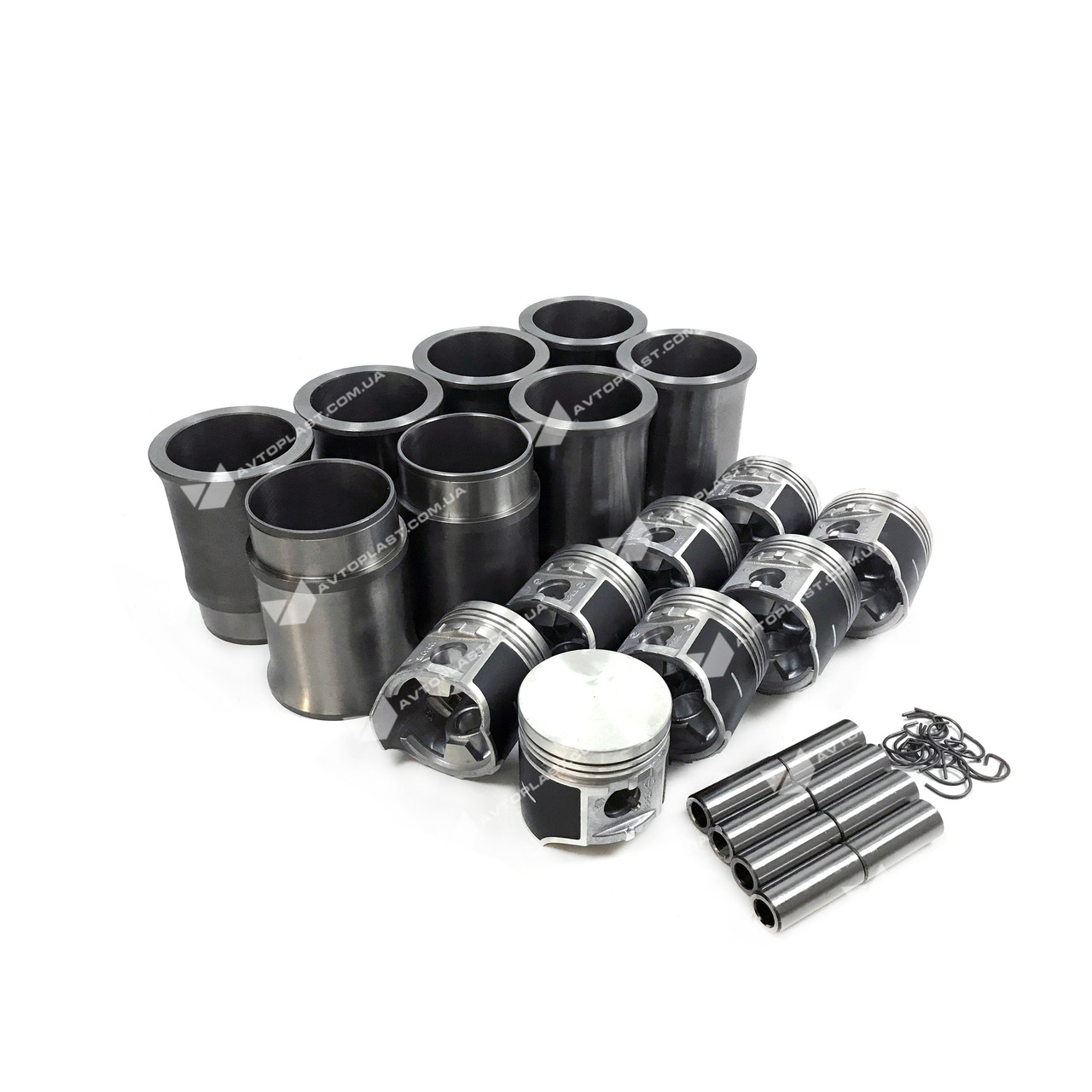 Гильзо-поршневая группа ГАЗ-53, 3307 дв. ЗМЗ-53 Ø92 мм (компл. 8 шт) с пальцами 53-1000110, цена ...