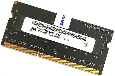 Оперативна пам'ять для ноутбука SODIMM Micron DDR3L 4Gb 1600MHz PC3L-12800S (MT8KTF51264HZ-1G6E2 ...