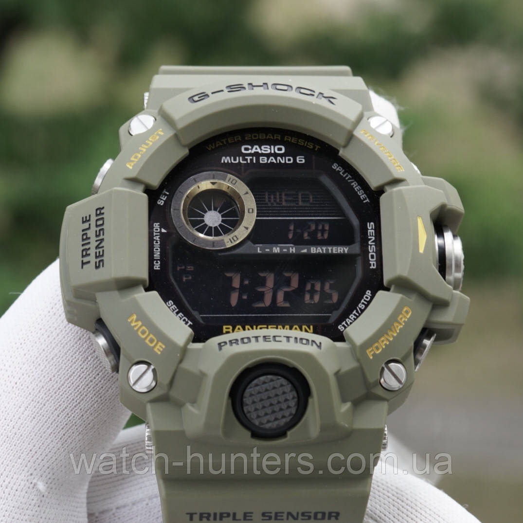 Casio GW-9400-3DR G-Shock Rangeman Triple Sensor — Купить Недорого на Bigl.ua (230206077)
