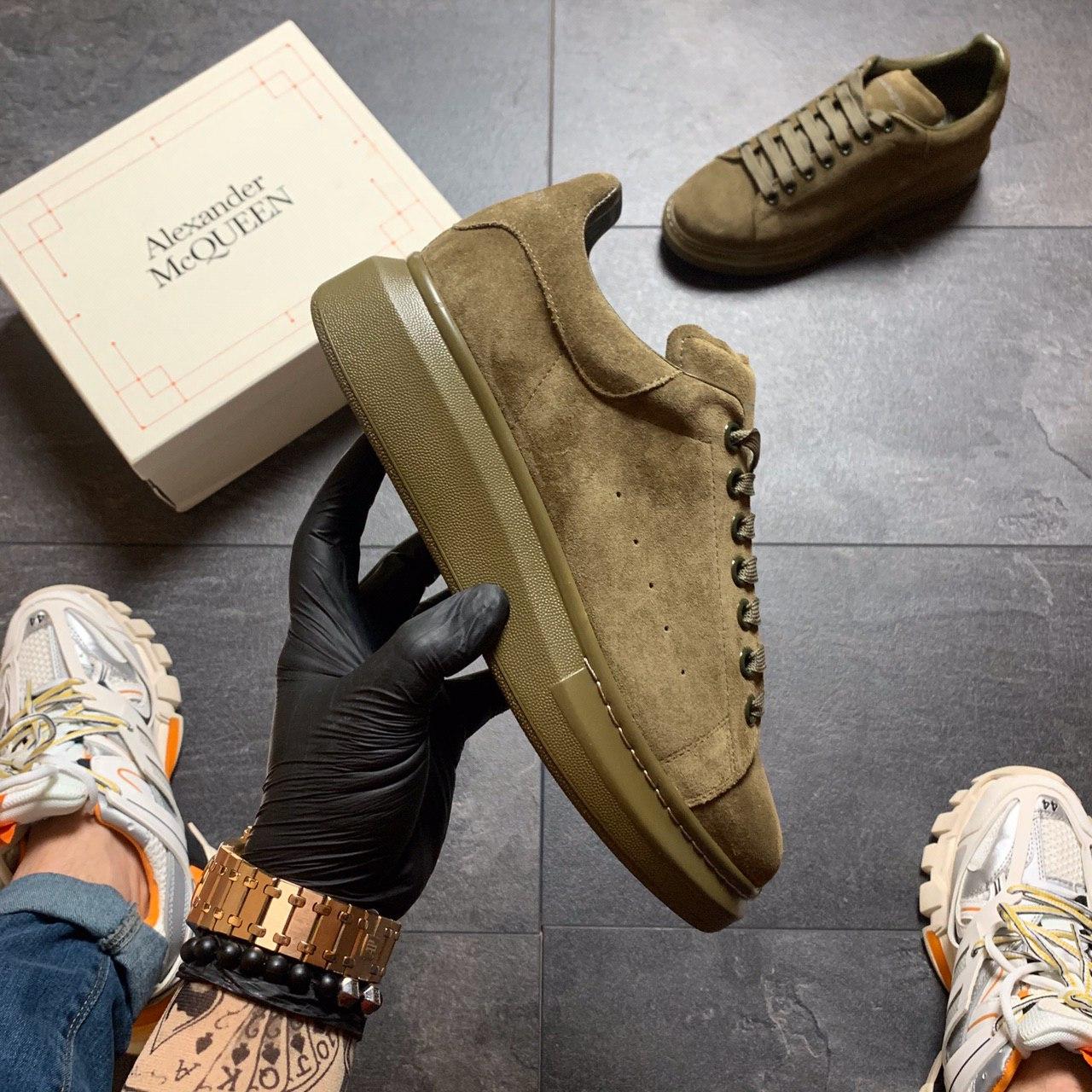 Кроссовки Alexander McQueen Khaki, кроссовки александр маккуин: продажа ...
