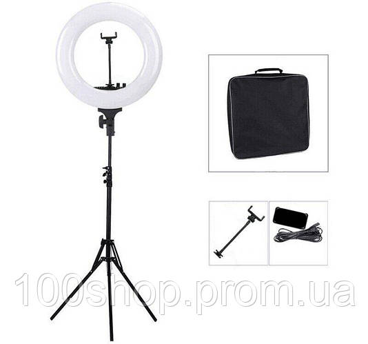 Лампа кольцевая LED 45 см со штативом SY-3161 96 Вт (ID#1053545418 ...