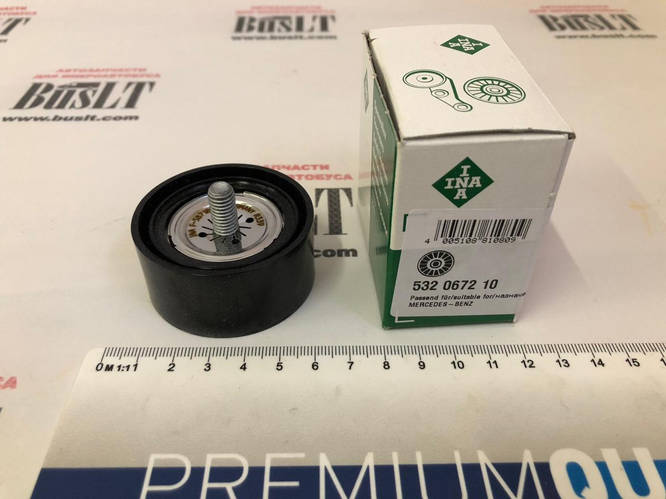 Ролик генератора MB Sprinter 906 OM651 (гладкий) (паразитный (54х26 ...