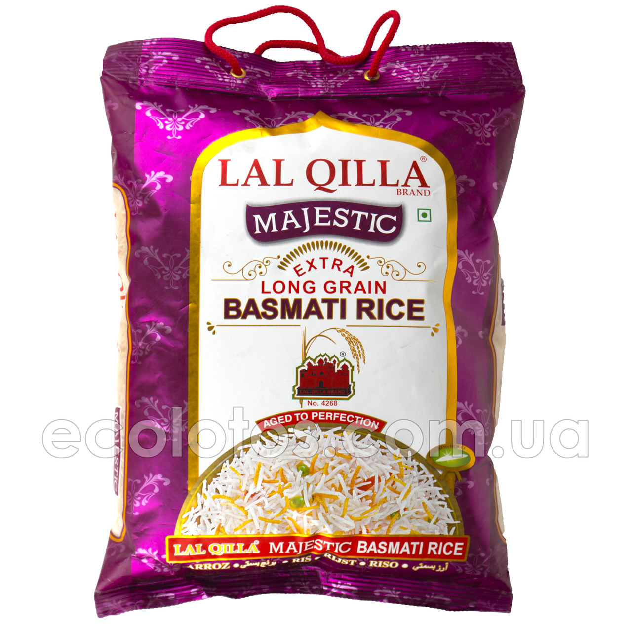 Рис басмати extra long majestic "Lal Qilla" 5 кг, Индия: продажа, цена ...