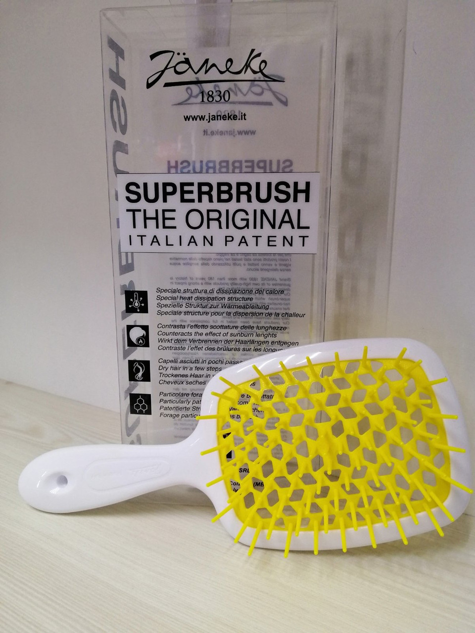 Купить Расческа janeke superbrush the original, цена 490 грн — Prom.ua ...