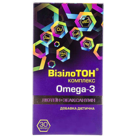 Купить Візілотон, капсули, №30, цена 304.40 грн — Prom.ua (ID#1188724863)