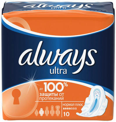 Always Ultra normal, №10, цена: 81 ₴, купить на Prom.ua
