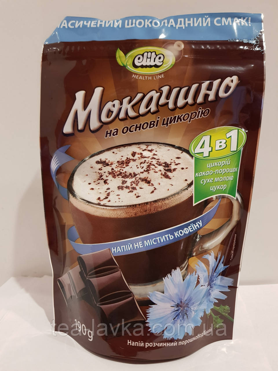 Напій Розчинний Elite Health Line Elite Мокачино З Цикорієм 190г ...