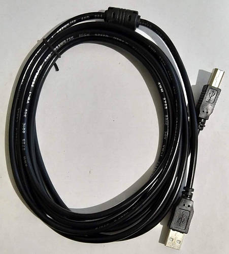 Кабель переходник USB-принтер 3м Black (ID#1202835068), цена: 73 ...