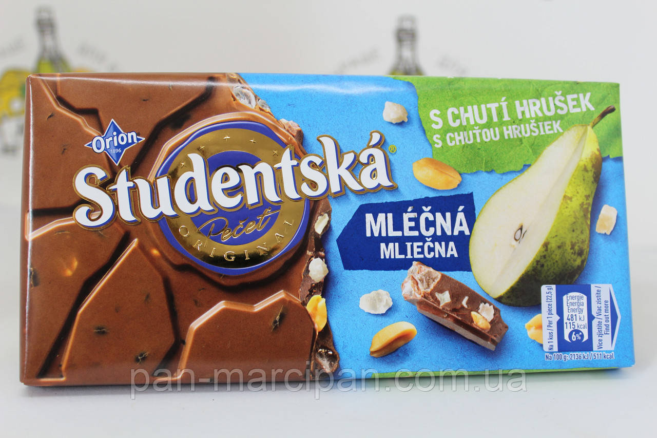 Шоколад Studentska Груша 180г — Купить Недорого на Bigl.ua (1003221009)
