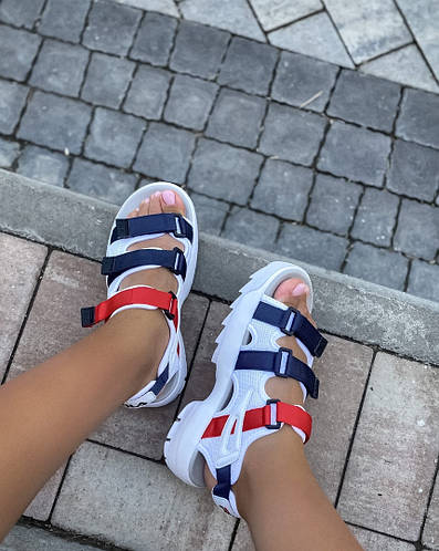 Fila Disruptor Sandal White | сандалии женские и мужские; летние; белые ...
