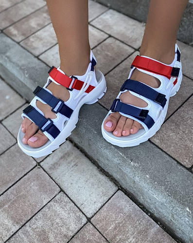 Fila Disruptor Sandal White | сандалии женские и мужские; летние; белые ...