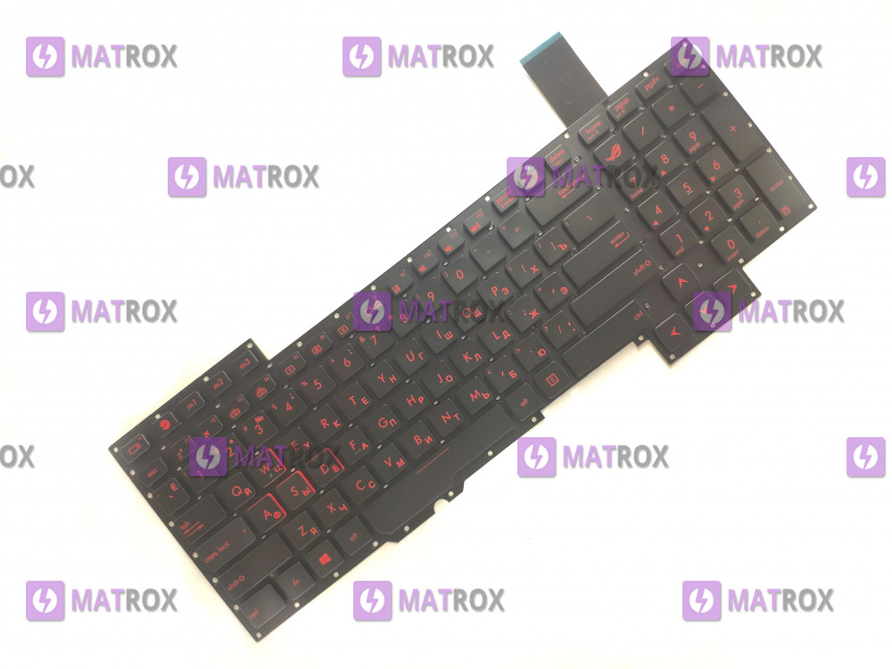 Оригінальна клавіатура для ноутбука Asus G751J, G751JL, G751JM, G751JT ...