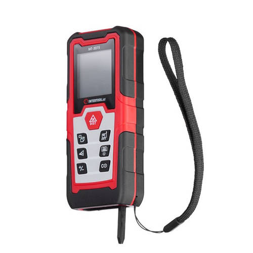 Купить Дальномер лазерный 50м, откидная ножка INTERTOOL MT-3075, цена 1424 грн — Prom.ua (ID ...