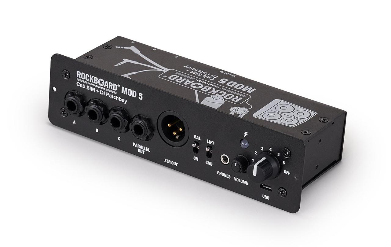 Cab SIM + DI Patchbay DI Box + IR кабсим для педалборда ROCKBOARD RBO B ...