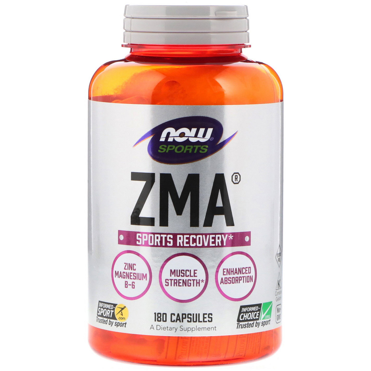 Now Foods, Спортивное Питание, Комплекс ZMA, Восстановление После ...