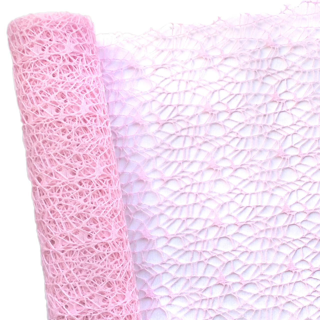 Сетка Ажурная "POLY NET 1" Светло-розовая (50 См Х 5 Ярдов) — Купить ...