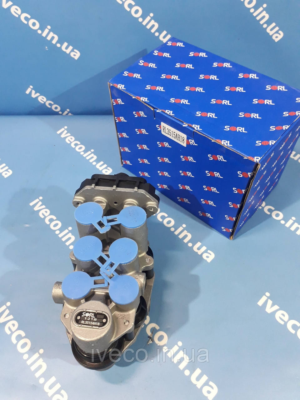 Кран шестиконтурный DAF XF95 XF105 CF AE4528 AE4529 ДАФ 1607416 1612054 ...