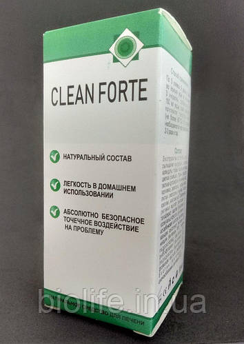 Clean Forte - Капли для очищения печени Клин Форте, 6716 в Украине (ID ...