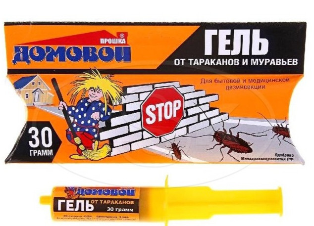 Гель от Тараканов Домовой Прошка Шприц 30 Г — Купить Недорого на Bigl ...