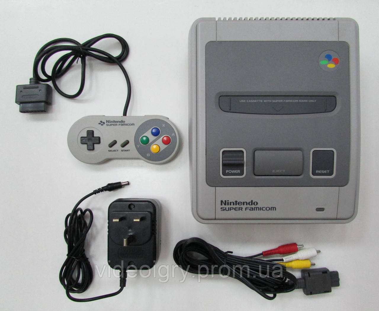Nintendo Super Famicom, Super Family Computer, SFC NTSC(J) комплект БУ, цена: 5460 ₴, купить на ...