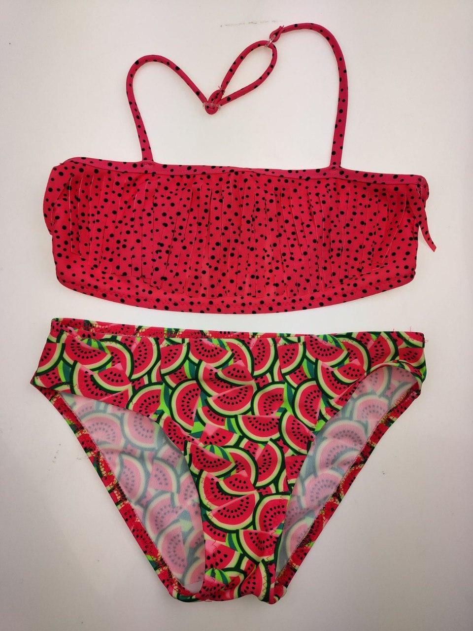 Яркий детский купальник для девочки Keyzi Польша Watermelon1 Красный ...