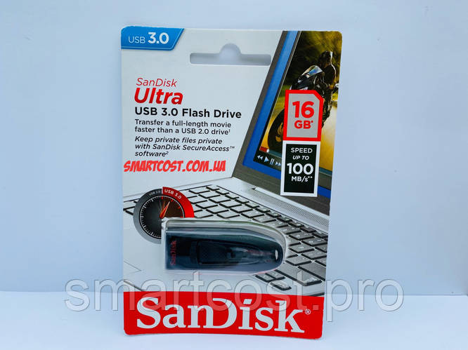 Флешка SanDisk 16 GB Ultra USB3.0 SDCZ48-016G-U46 (ID#1207066818), цена ...