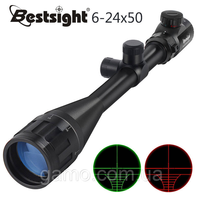 Заказывайте Оптический Прицел BestSight 6-24x50 AOE с подсветкой шкалы ...