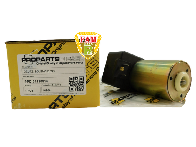 Катушка двигателя топливная 01180814 DEUTZ 24V, цена: 9272 ₴, купить на ...