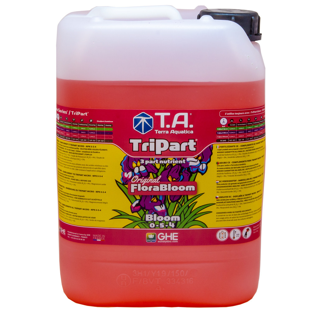 Flora Series Bloom 10 л. Удобрение GHE (Франция) (ID#377120371), цена: 2537 ₴, купить на Prom.ua