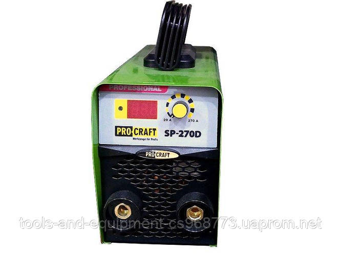Купить Инвертор сварочный Procraft SP 270D, цена 3500 грн — Prom.ua (ID#1209819984)