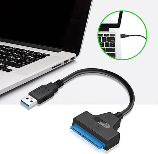 Переходник USB 3.0 - SATA 2.5 для жесткого диска HDD SSD до 5Гбит/с ...
