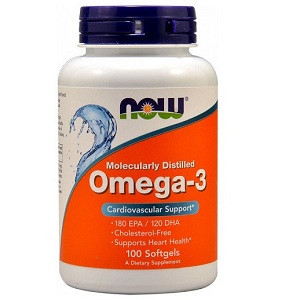 Вітаміни омега 3 Now Omega-3 1000 mg (100 капсул.) (ID#718527238), ціна ...