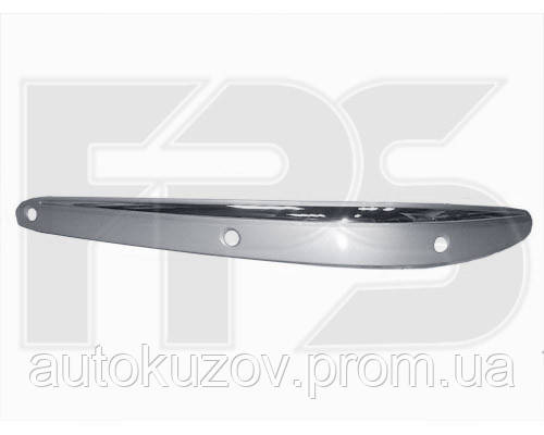 Купити Накладка переднього бампера Mercedes E-Class W211 02-06, ліва, з ...